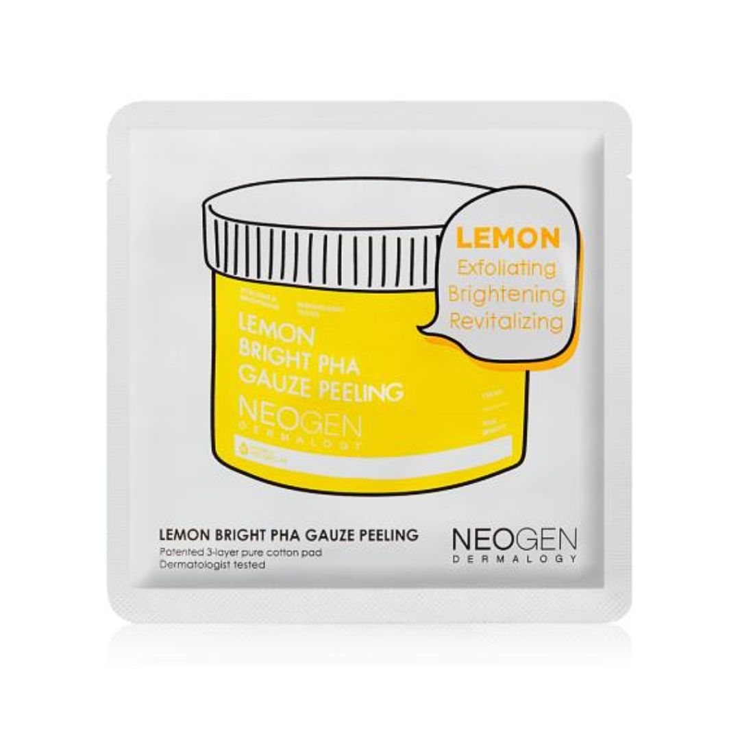 NEOGEN Lemon Bright PHA Gauze Peeling Pad – KBeauty_B2B